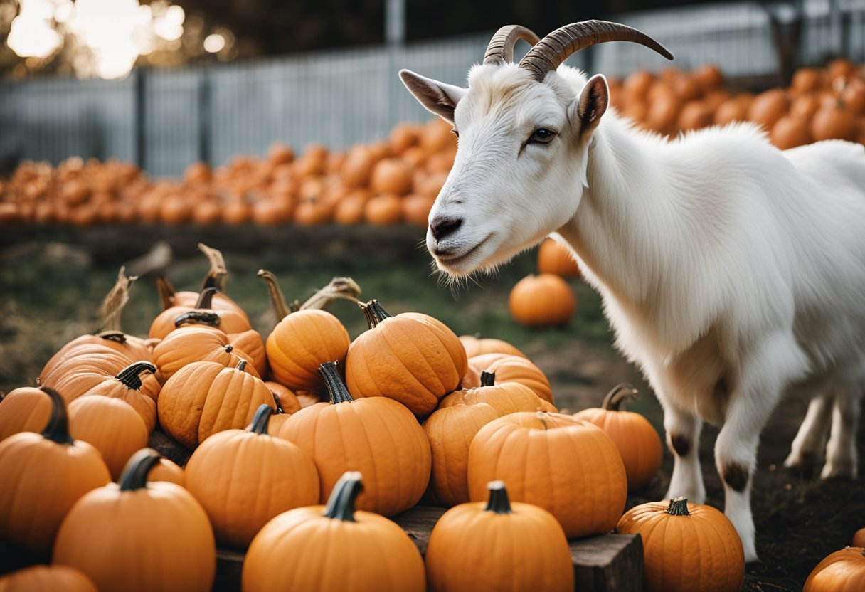 Can Goats Eat Pumpkin Guts? A Comprehensive Guide