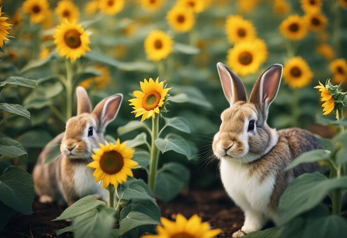Can Rabbits Eat Sunflower Stalks? A Comprehensive Guide