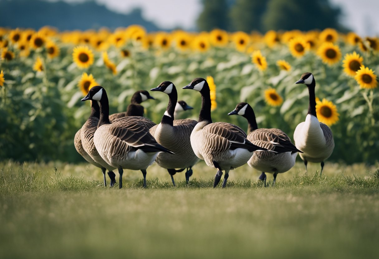 Can Canadian Geese Eat Sunflower Seeds?