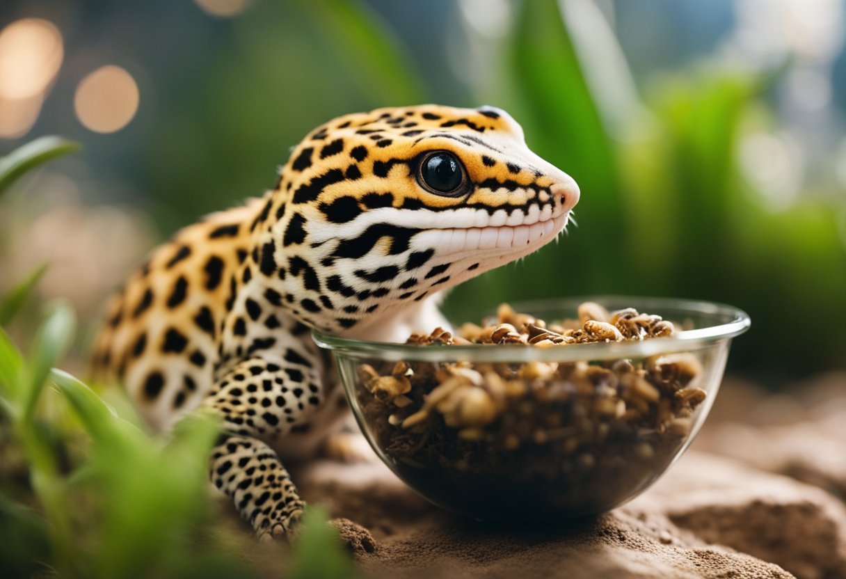 Can Leopard Geckos Eat Dried Insects?