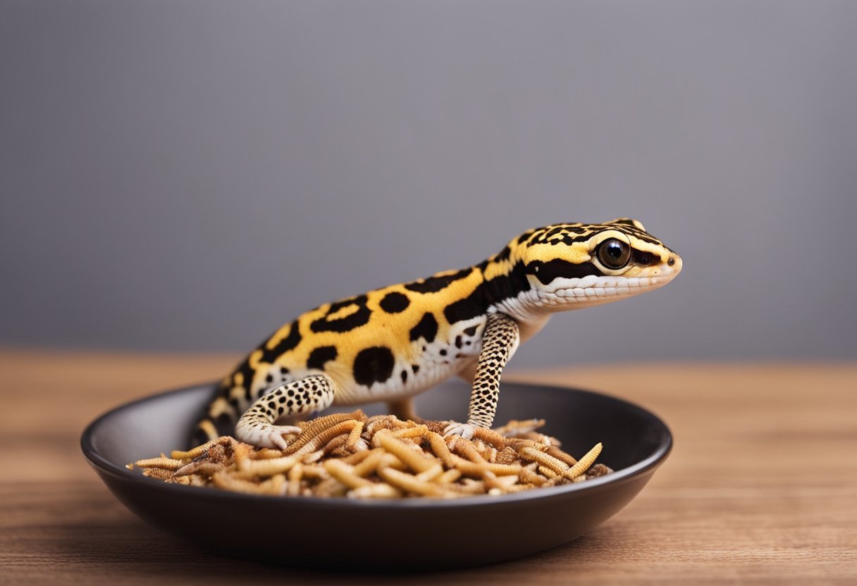 Can Leopard Geckos Eat Dried Mealworms?