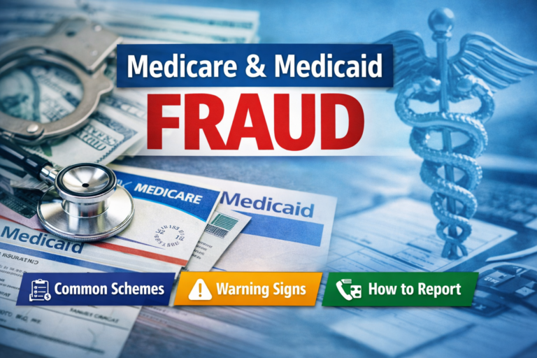 Medicare and Medicaid Fraud: Warning Signs & Reporting Tips