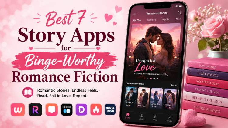 7 Best Story Apps for Romance Fiction Lovers in 2026