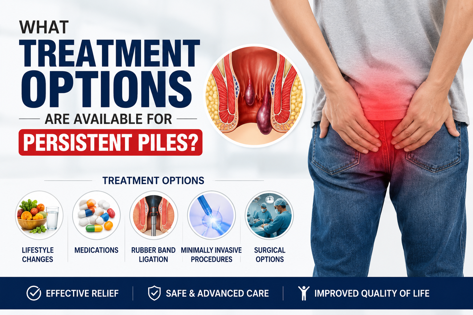 Persistent Piles Treatment: What Options Are Available?